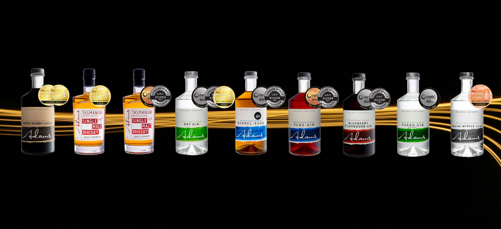 Awards and Accolades – Adams Distillery